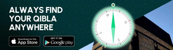 How the Qibla Direction Was Determined in 624 CE and Now